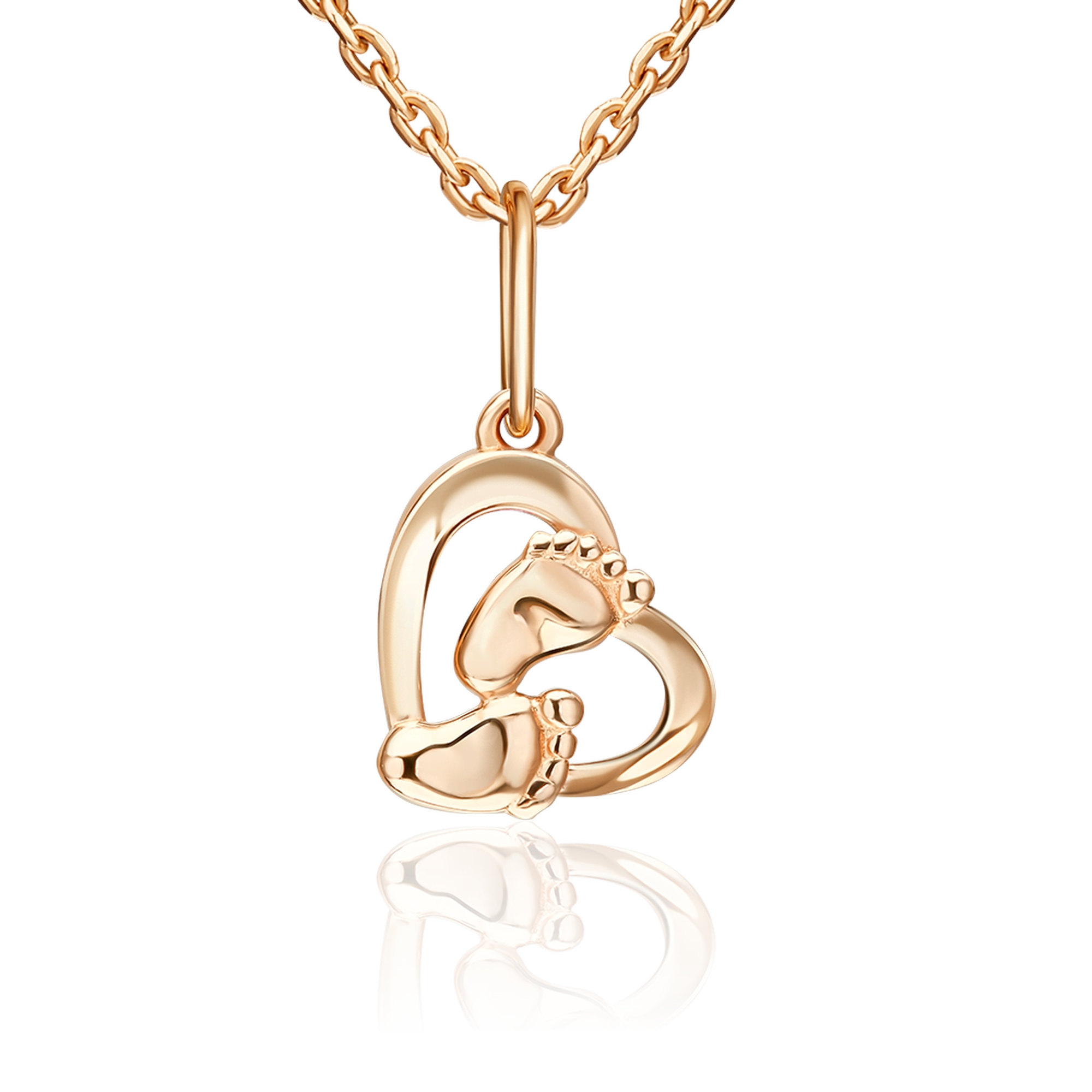 Золотая подвеска Platina 03-3675-00-000-1110: Золото 585° пробы ...